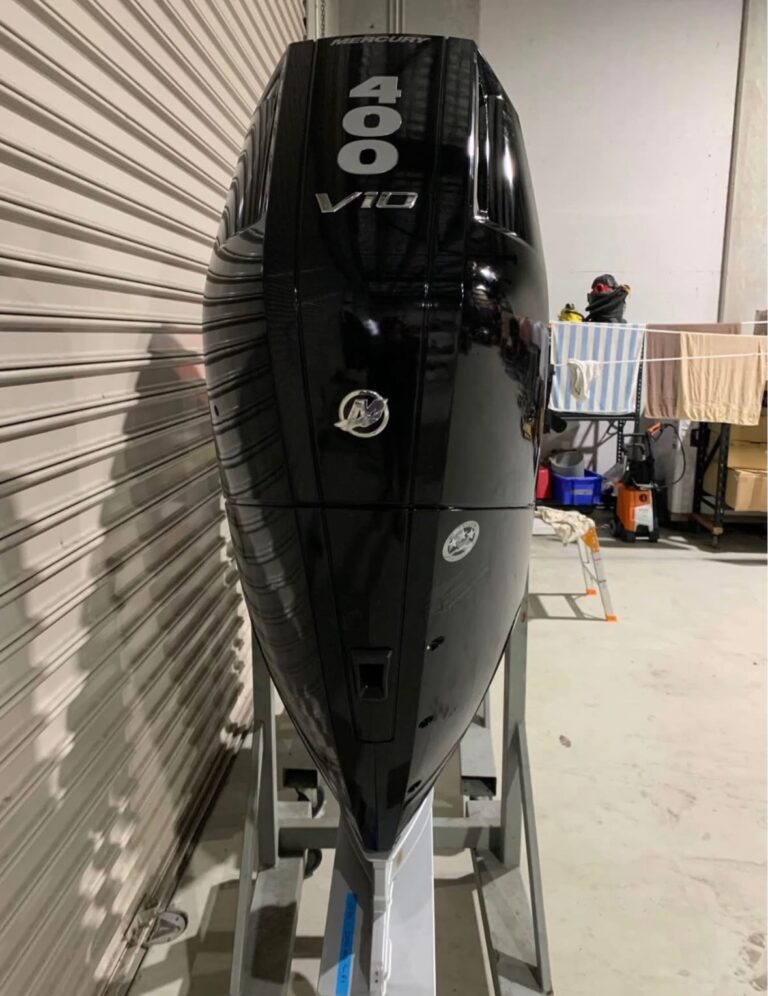 PAIR OF 2023 MERCURY 400 V10 VERADO OUTBOARDS – 68 HOUR – The Hook ...